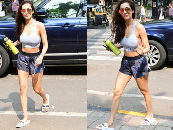 Malaika Arora Sensual Gym Looks